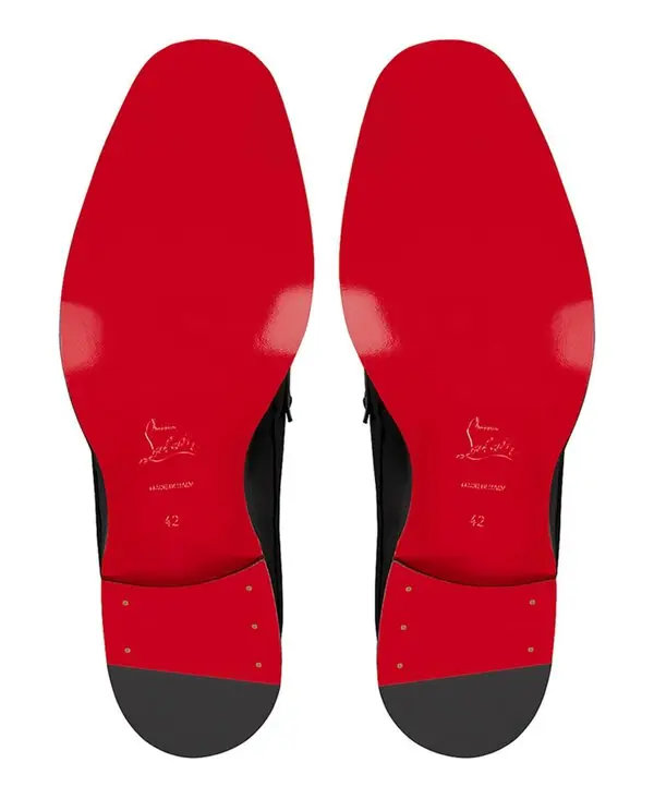 CHRISTIAN LOUBOUTIN Chambelimoc Strass Penny Loafers