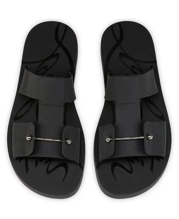 CHRISTIAN LOUBOUTIN Zakouski Rubber Sandals