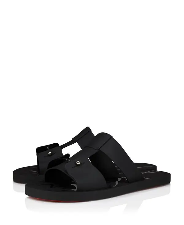 CHRISTIAN LOUBOUTIN Zakouski Rubber Sandals