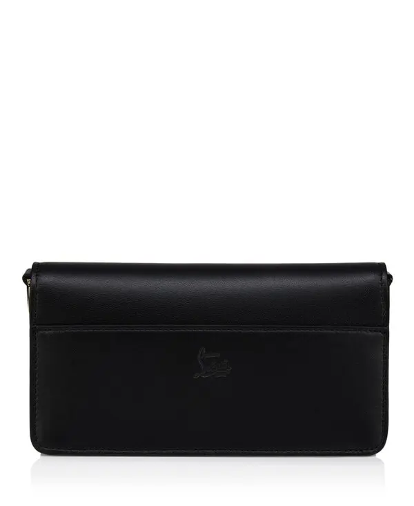 CHRISTIAN LOUBOUTIN Bettina Mini Bag With Webbing Strap - Black