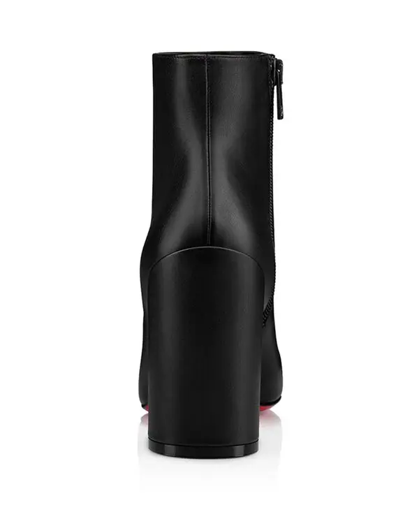 CHRISTIAN LOUBOUTIN Jane Booty Zipped Booties