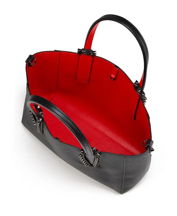 CHRISTIAN LOUBOUTIN Cabata Mini Tote Bag - Black