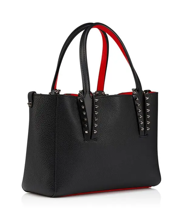 CHRISTIAN LOUBOUTIN Cabata Mini Tote Bag - Black