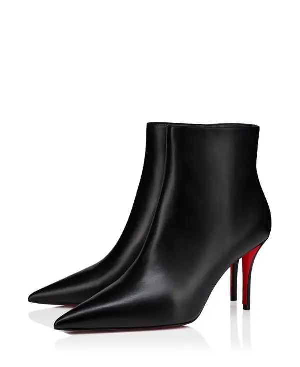 CHRISTIAN LOUBOUTIN Miss Z Booty Zipped Booties