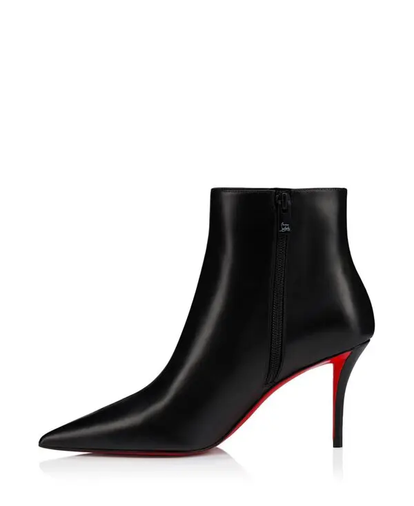 CHRISTIAN LOUBOUTIN Miss Z Booty Zipped Booties