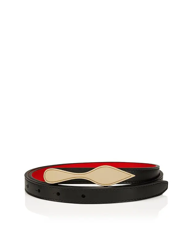 CHRISTIAN LOUBOUTIN Bettina Belt - Black