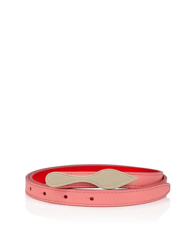CHRISTIAN LOUBOUTIN Bettina Belt - Grapefruit