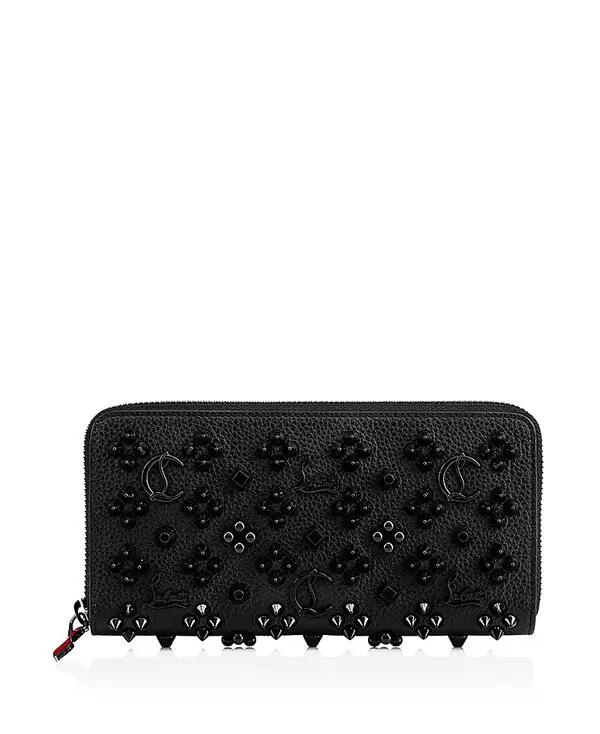 CHRISTIAN LOUBOUTIN Panettone Long Wallets - Black