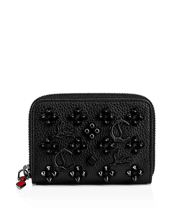 CHRISTIAN LOUBOUTIN Panettone Compact Wallets - Black