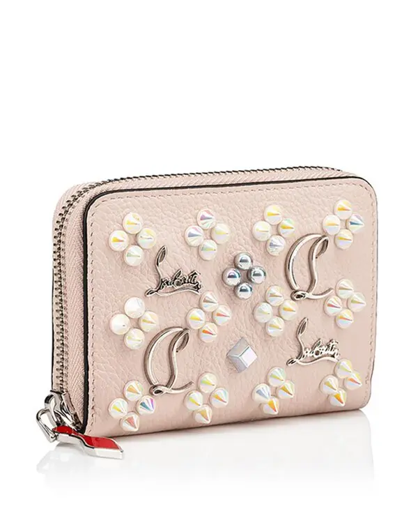 CHRISTIAN LOUBOUTIN Panettone Compact Wallets - Leche