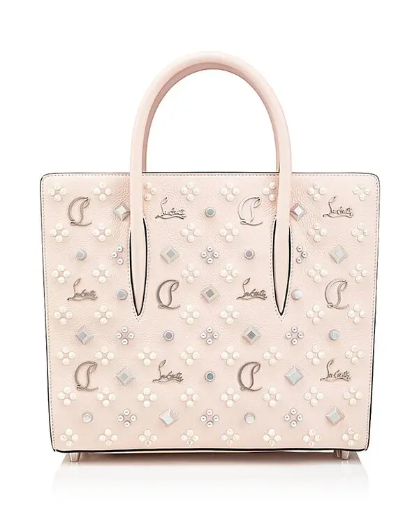 CHRISTIAN LOUBOUTIN Paloma Medium Handbag - Beige