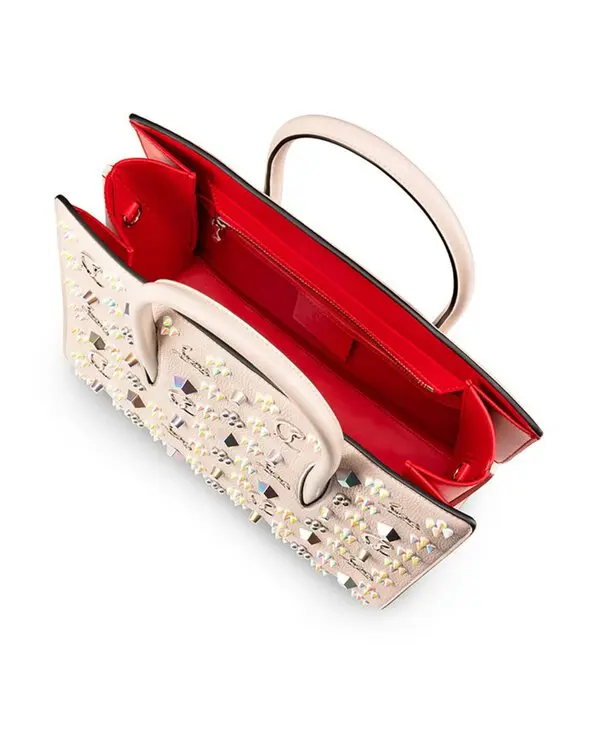 CHRISTIAN LOUBOUTIN Paloma Medium Handbag - Beige