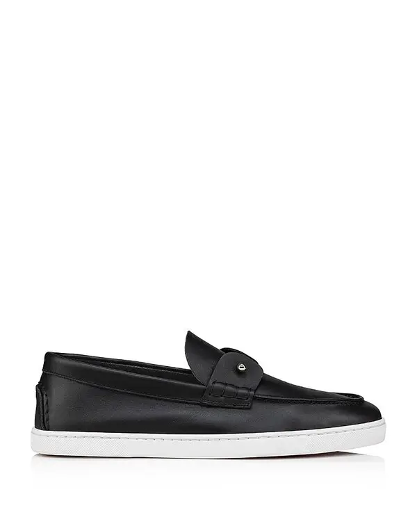 CHRISTIAN LOUBOUTIN Chambeliboat Bateau Loafer - Black