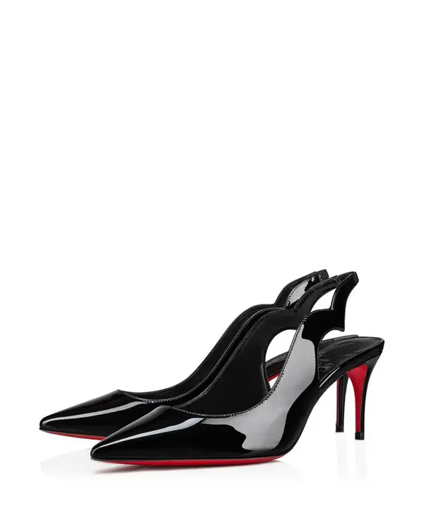 CHRISTIAN LOUBOUTIN Hot Chick Slingback Pumps - Black