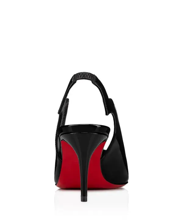 CHRISTIAN LOUBOUTIN Hot Chick Slingback Pumps - Black