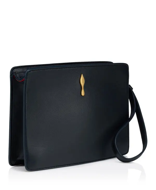 CHRISTIAN LOUBOUTIN Bettina Small Pouch - Marine