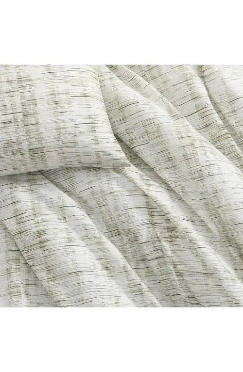 Calvin Klein Weave Texture Cotton Blend Comforter & Shams Set