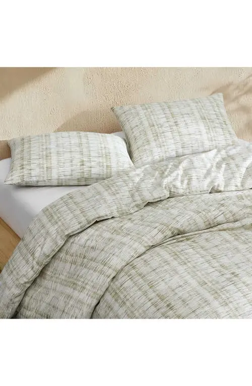Calvin Klein Weave Texture Cotton Blend Comforter & Shams Set