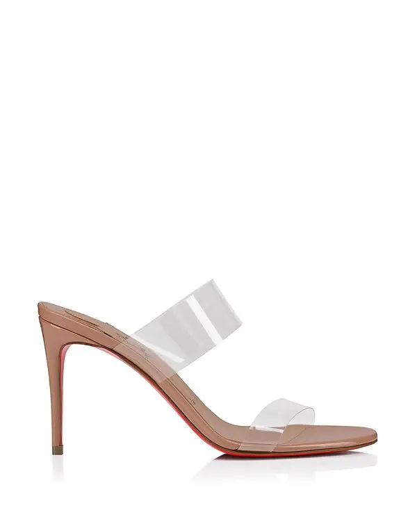 CHRISTIAN LOUBOUTIN Just Nothing Mule Sandal - Blush