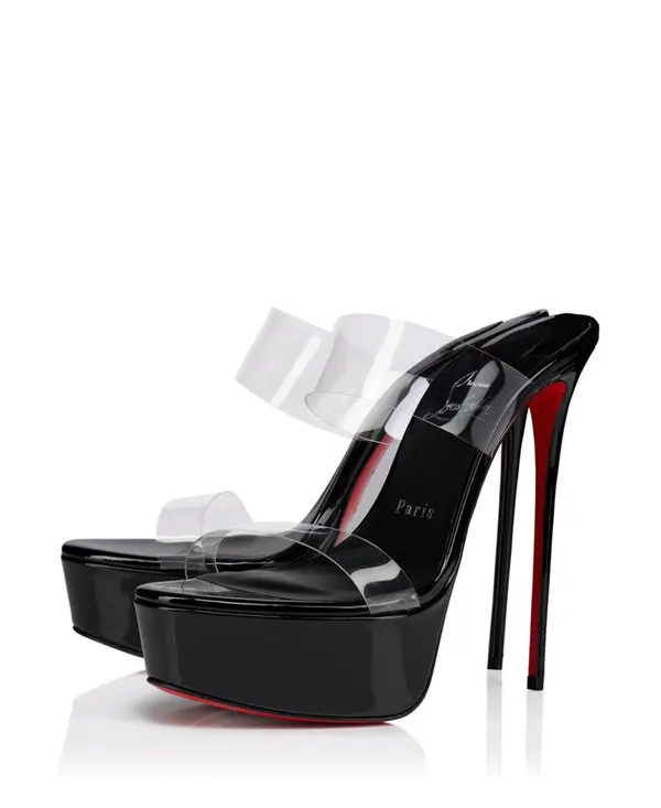 CHRISTIAN LOUBOUTIN Just Nothing Alta Mule Sandals
