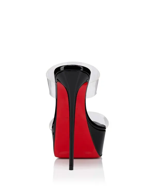 CHRISTIAN LOUBOUTIN Just Nothing Alta Mule Sandals