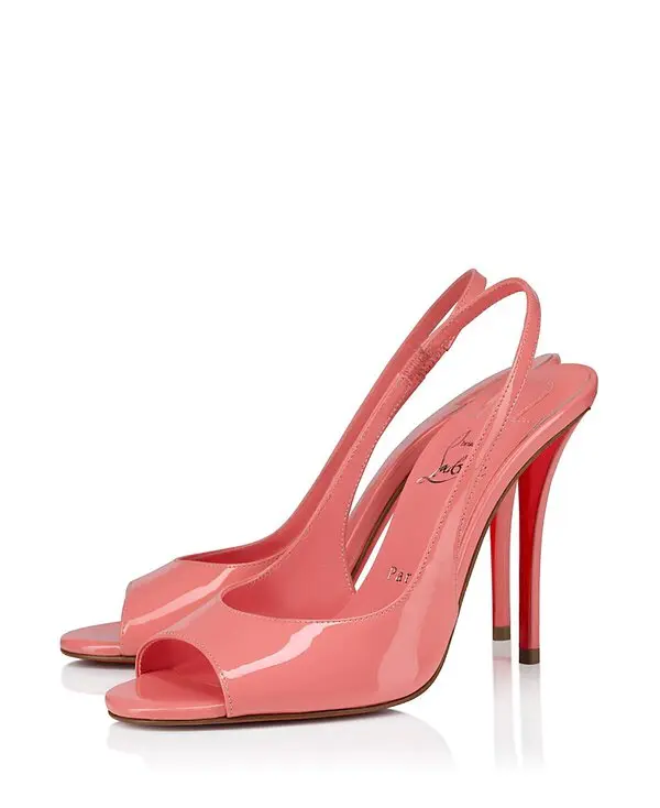 CHRISTIAN LOUBOUTIN Sofia Z Sling Back Pump - Grapefruit