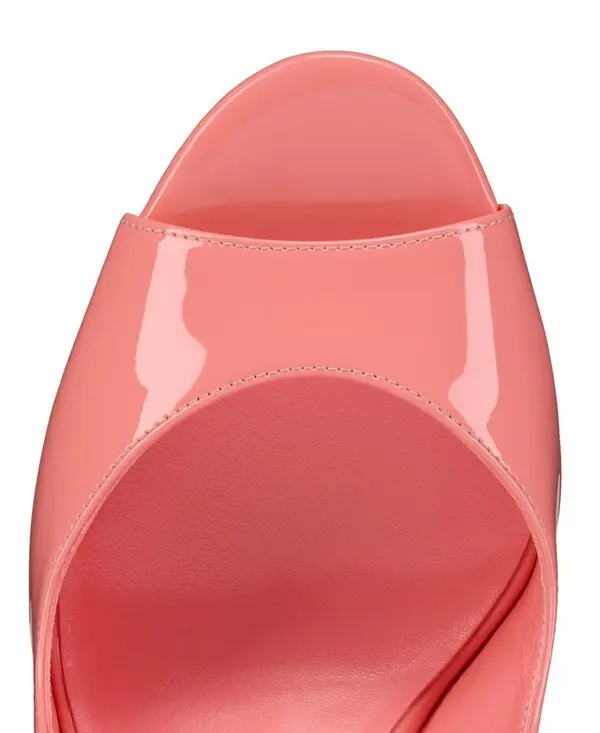CHRISTIAN LOUBOUTIN Sofia Z Sling Back Peep-toe Pumps - Grapefruit