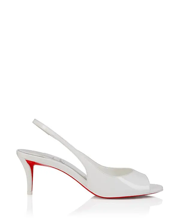 CHRISTIAN LOUBOUTIN Sofia Z Sling Back - Bianco