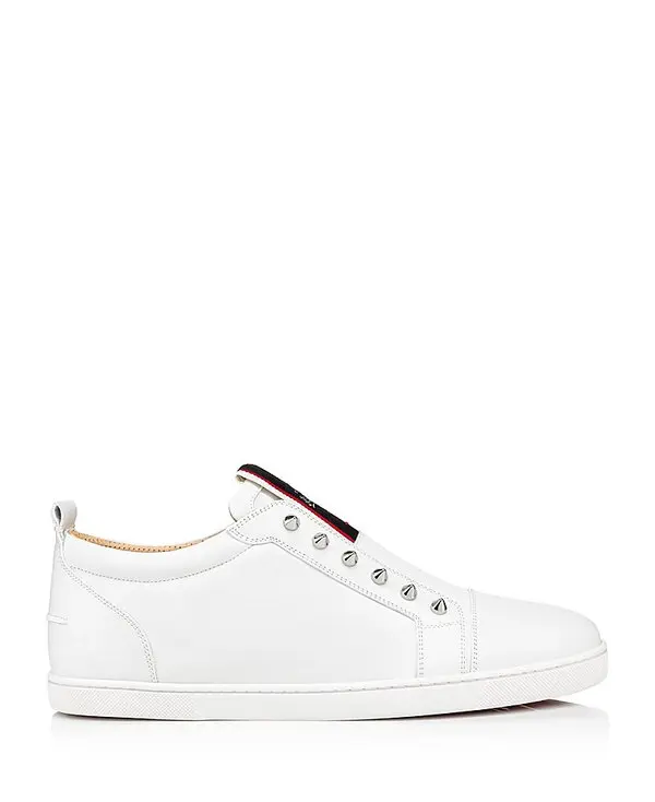 CHRISTIAN LOUBOUTIN F.a.v. Fique A Vontade Slip-on Sneakers - White