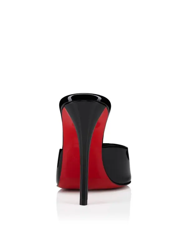 CHRISTIAN LOUBOUTIN Miss Z Mule Sandal - Black