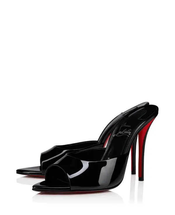 CHRISTIAN LOUBOUTIN Miss Z Mule Sandal - Black