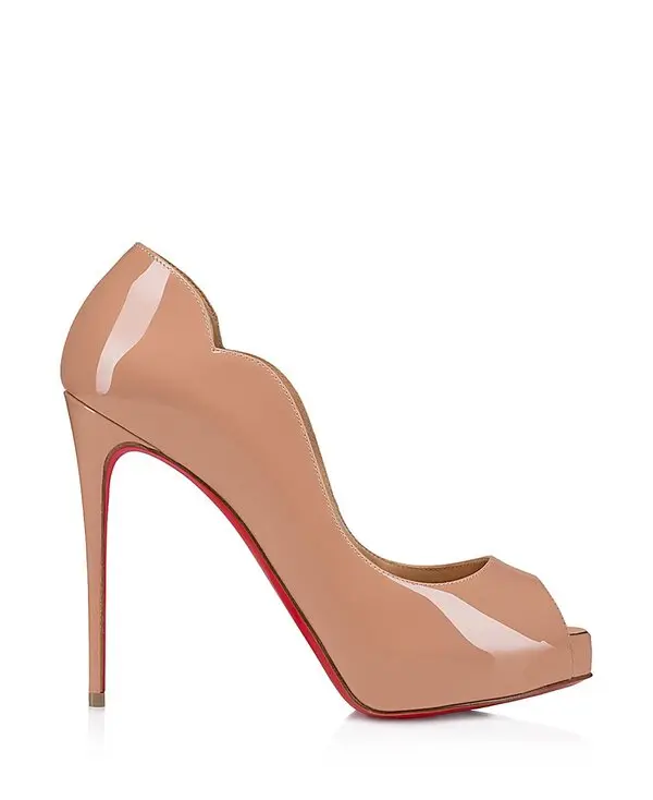 CHRISTIAN LOUBOUTIN Hot Chick Alta Pump - Beige