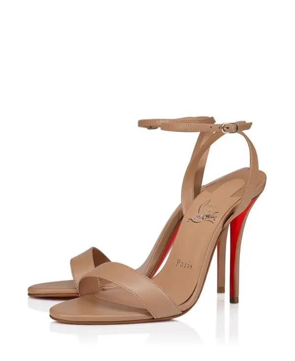 CHRISTIAN LOUBOUTIN Miss Z Sandal Strappy Sandal - Blush