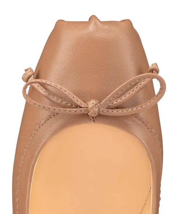 CHRISTIAN LOUBOUTIN Mamadrague Ballerina Flat - Beige