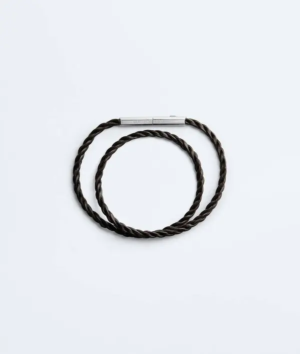 Bottega Veneta Rope Leather Bracelet
