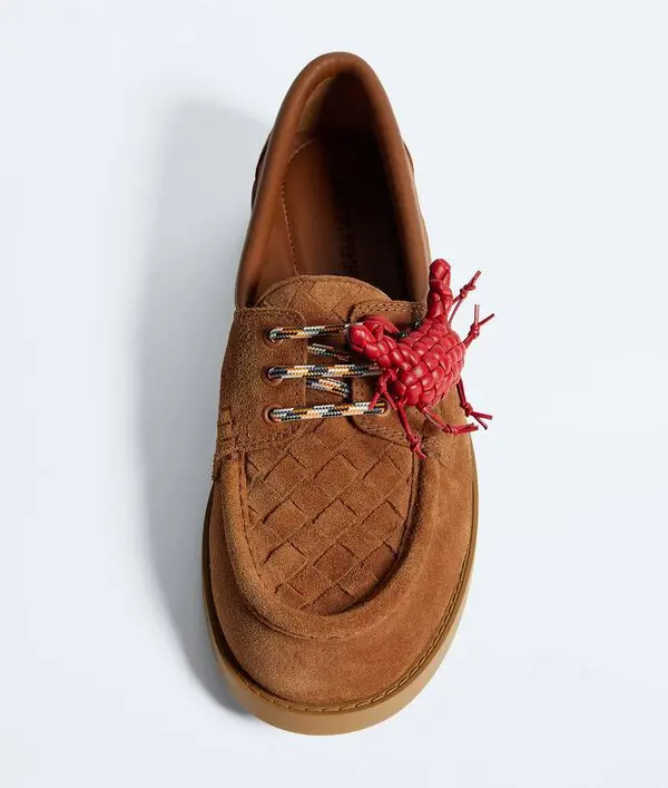 Bottega Veneta Pier Boat Shoe - Tannin