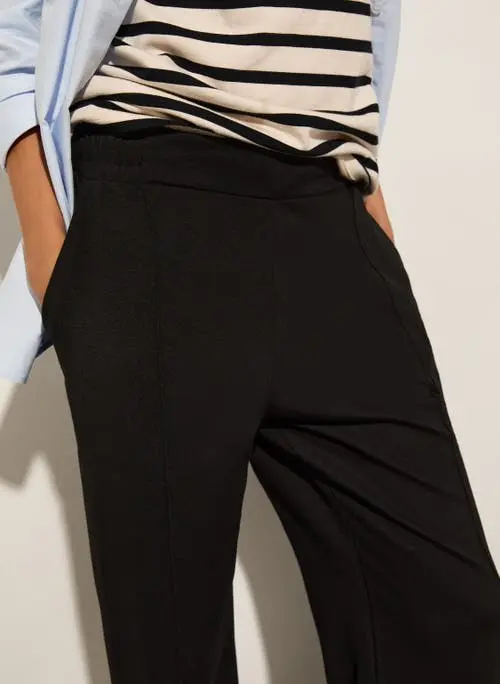 BAUKJEN Marian Ponte Wide Leg Trousers