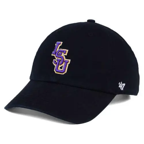 '47 Lsu Tigers Clean Up Adjustable Hat - Black