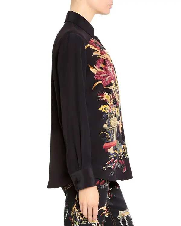 Etro Silk Printed Shirt