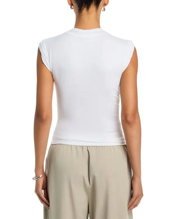 Alexander Wang Twisted Layered Bust Tee