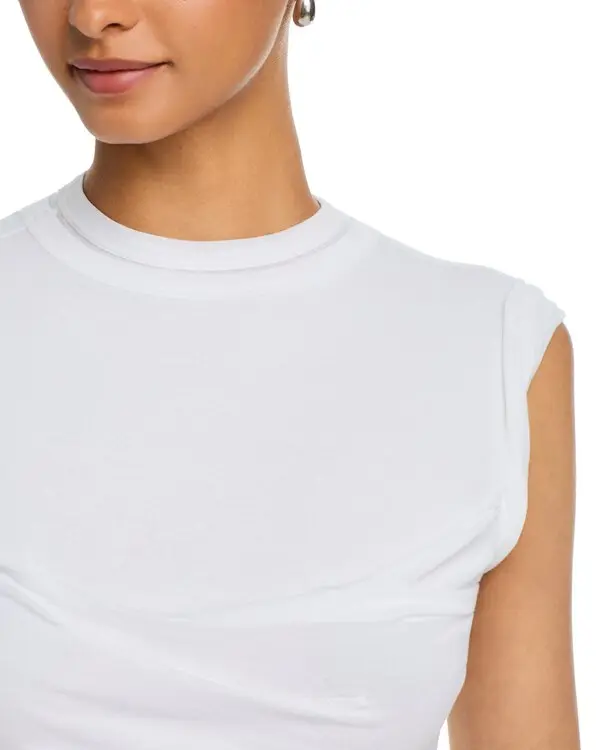 Alexander Wang Twisted Layered Bust Tee