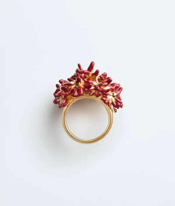 Bottega Veneta Sea Coral Ring