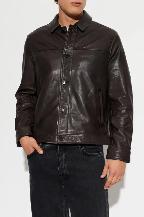 ALLSAINTS Nates' Leather Jacket