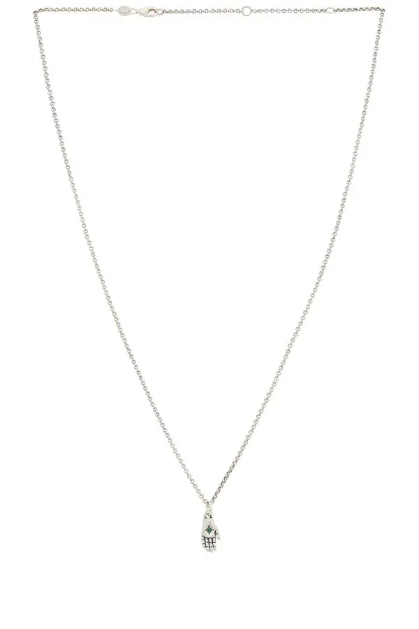 SERGE DENIMES Oracle Necklace - Silver