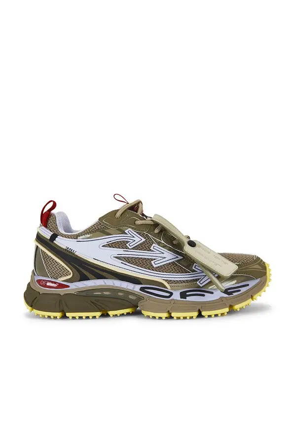 Off-White Be Right Back" Sneakers - Brown