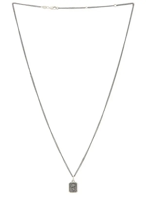 SERGE DENIMES Chrysanth Necklace In Metallic