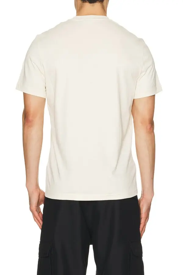 Moncler T-shirt In Cream