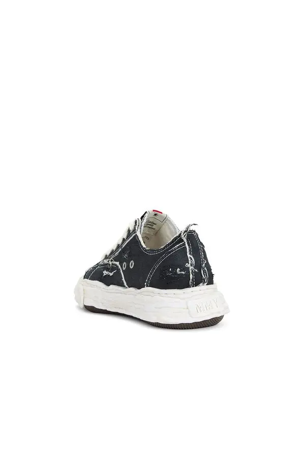 Mihara Yasuhiro Peterson Over-dyed Canvas Low-top Sneakers