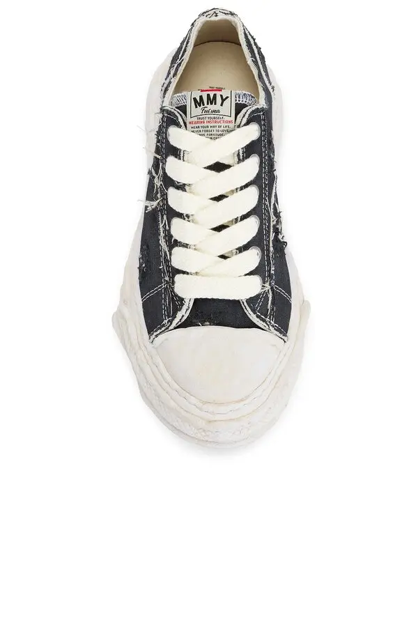 Mihara Yasuhiro Peterson Over-dyed Canvas Low-top Sneakers