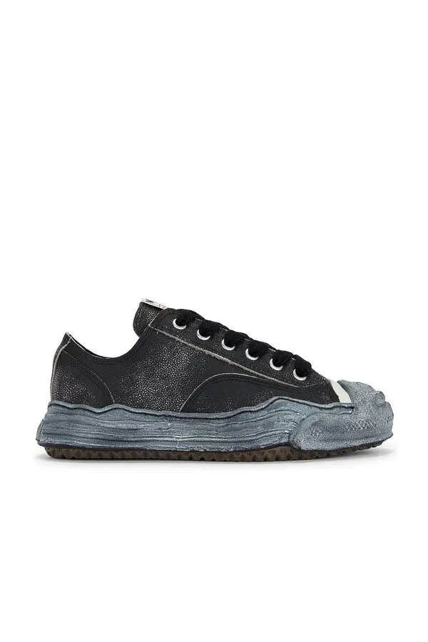 Mihara Yasuhiro Hank Original Sole Shrink Leather Low-top Sneakers